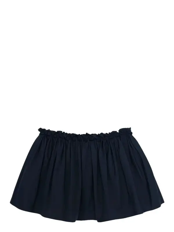 SHUSHU/TONG Floral Elasticized Mini Skirt - No