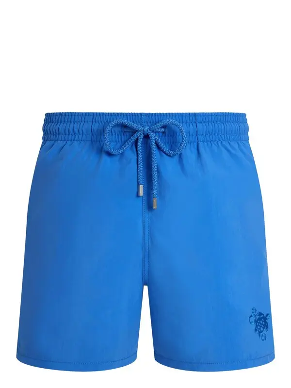 Vilebrequin Water-reactive Turtle Swim Shorts - Blue