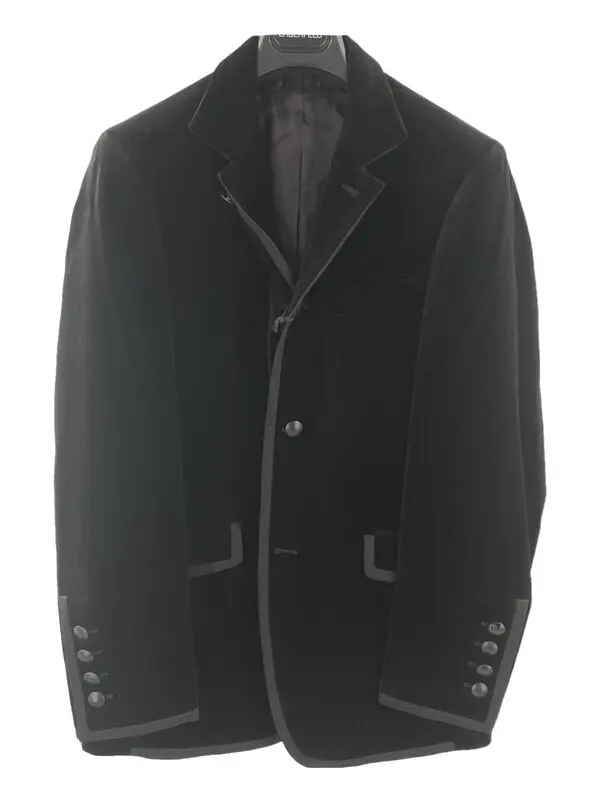 Karl Lagerfeld Single-breasted Blazer - Black