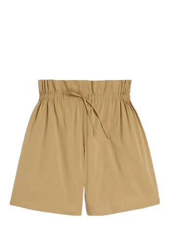 JIL SANDER Drawstring Poplin Shorts - Grain