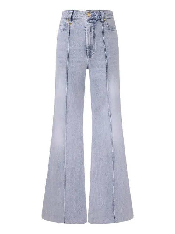 Zimmermann Wide Leg Denim Jeans - Castaway