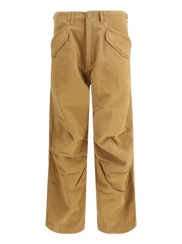 R13 Flap-pocket Trousers - Brown