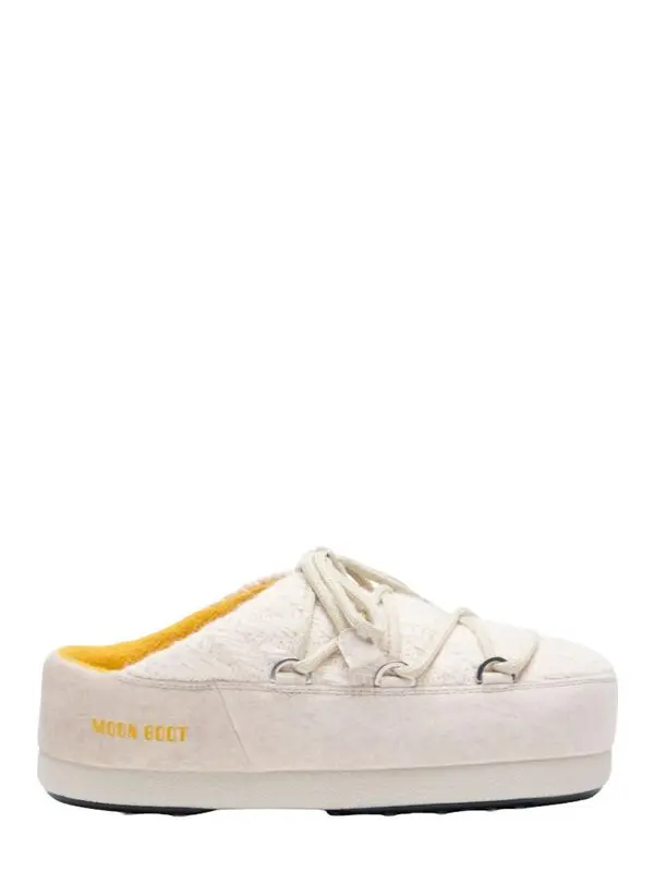Moon Boot X Guest In Residence Evx Knit Mules - Ecru