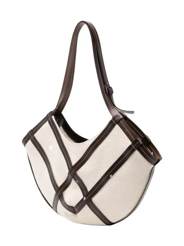 Hereu Double Handled Bag - White