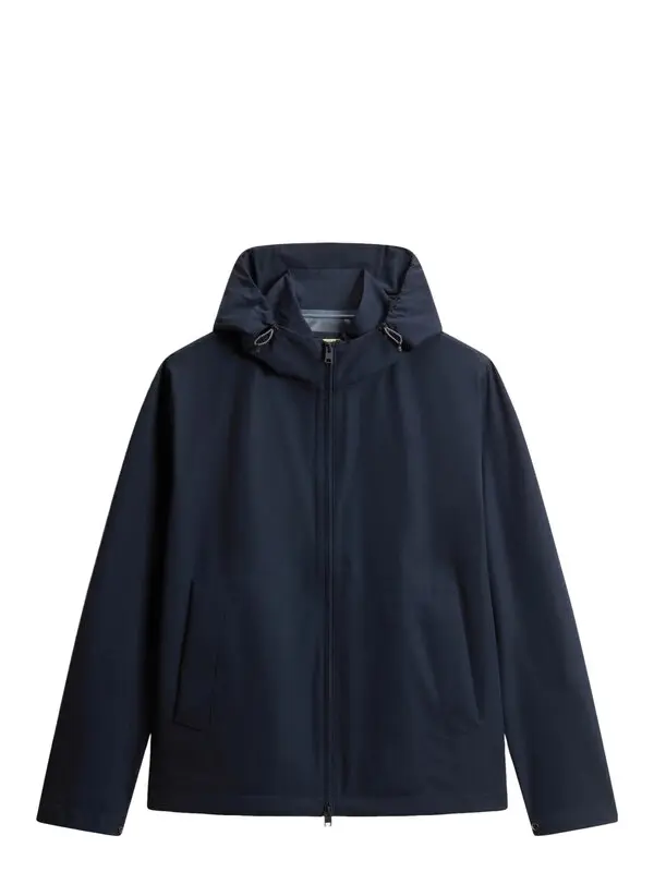 Woolrich Two-layered Pacific Jacket - Melton Blue