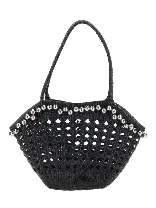 OSOI Lip Shoulder Bag - Black