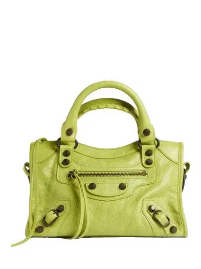 Balenciaga Le City Mini Top Handle Bag - Green