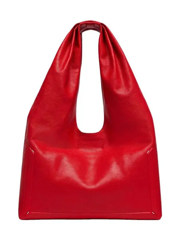 MAISON MARGIELA Medium Box Shoulder Bag - Red