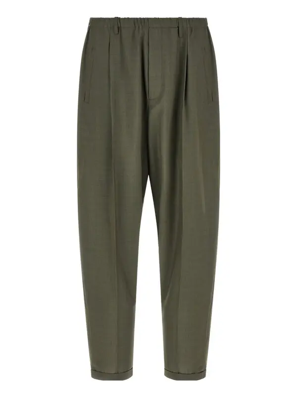 MAGLIANO People's Pleated Tapered Pants - Green