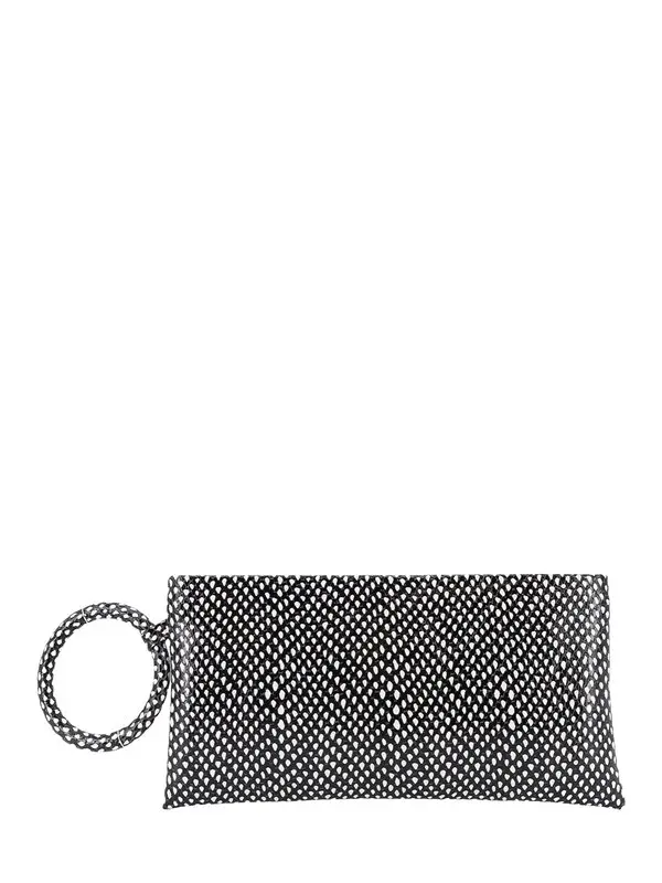 TOM FORD Ring Handle Wristlet Bag - Black