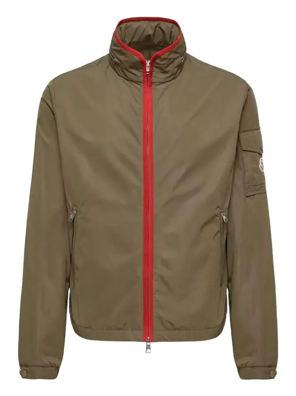 Moncler Sayan Zip-up Jacket With Detachable Hood - Green