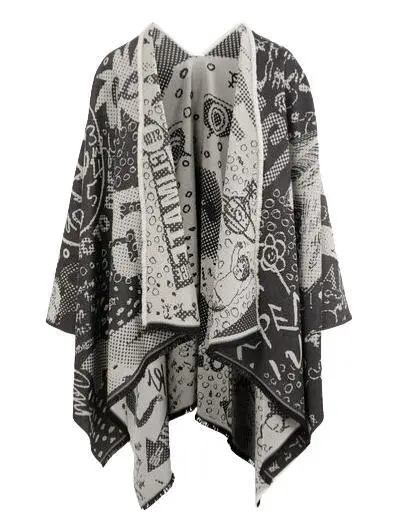 VIVIENNE WESTWOOD Let It Rock' Poncho - Black