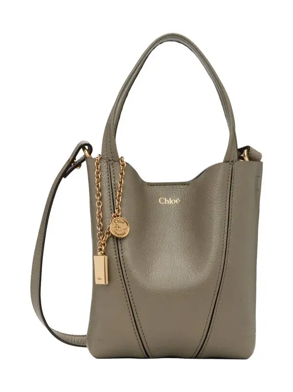 Chloé Spin Small Shoulder Bag - Aloe Green