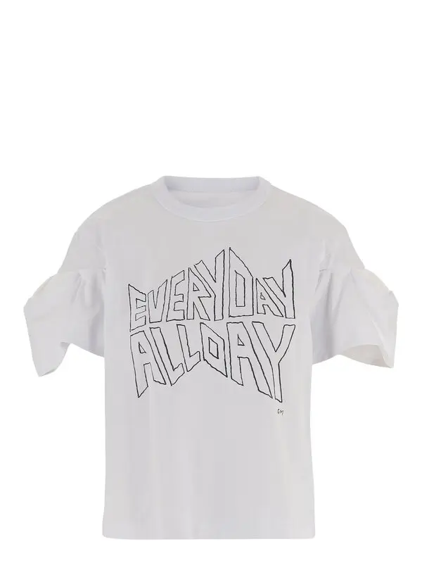 Sacai Short-sleeved T-shirt - White