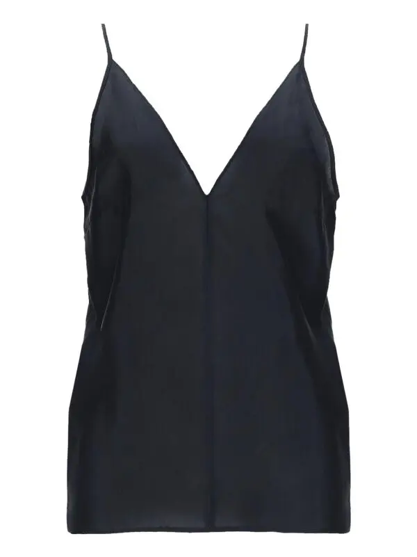 ALYSI V-neck Camisole Top - Black