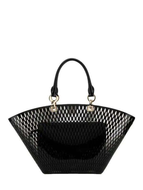 TOM FORD Cut Out Medium Panier Bag - Black