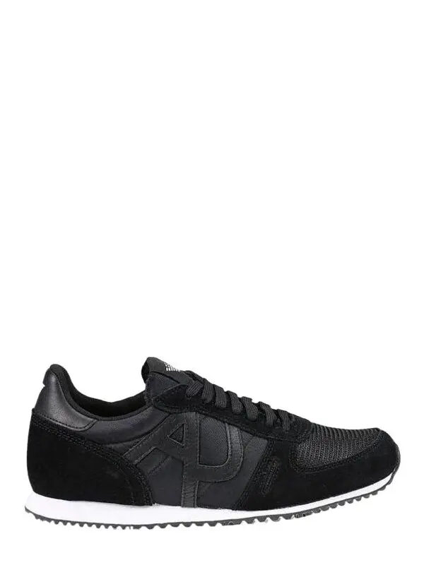 Emporio Armani Lace-up Sneakers - Black