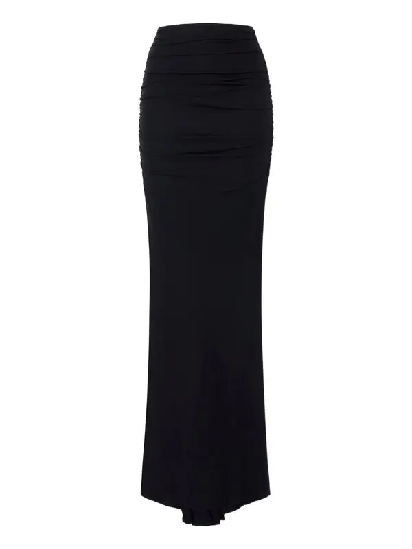 Elisabetta Franchi Maxi Skirt - Black