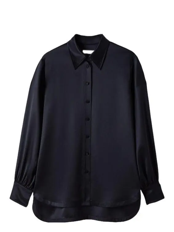 JOSEPH Tailored Button-up Shirt - Black