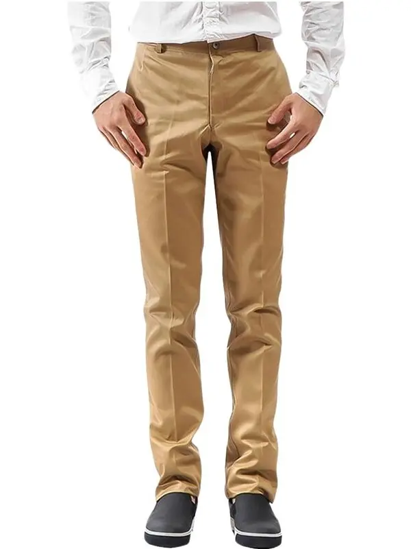Thom Browne Logo Casual Pants - Brown