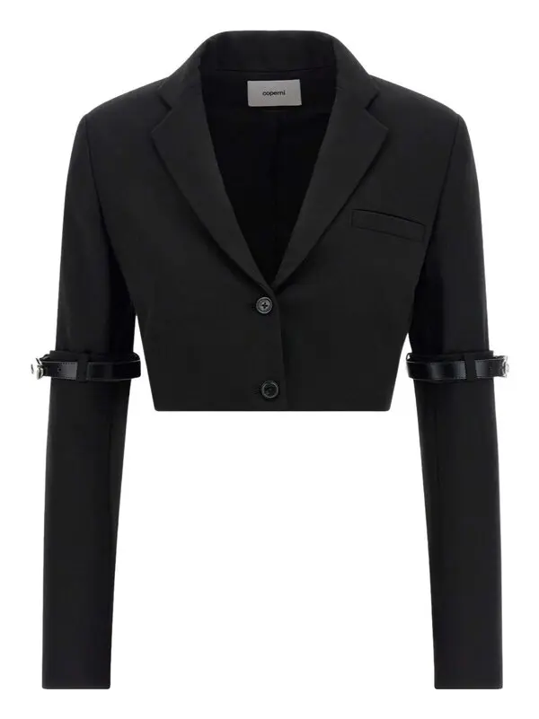 Coperni Hybrid Single-breasted Blazer - Black
