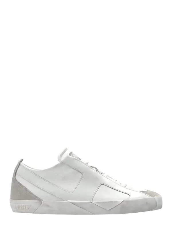 DIESEL® Panelled Low Sneakers - White