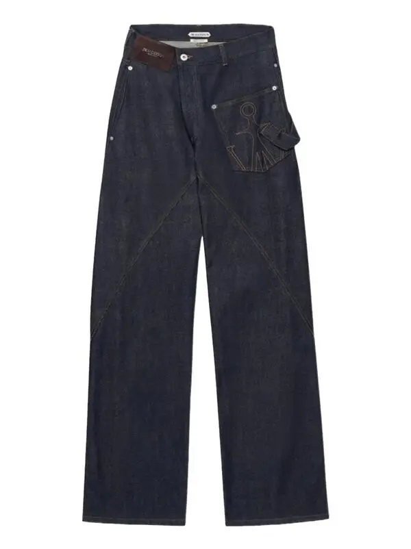 J.W.ANDERSON Twisted Workwear Jeans - Indigo