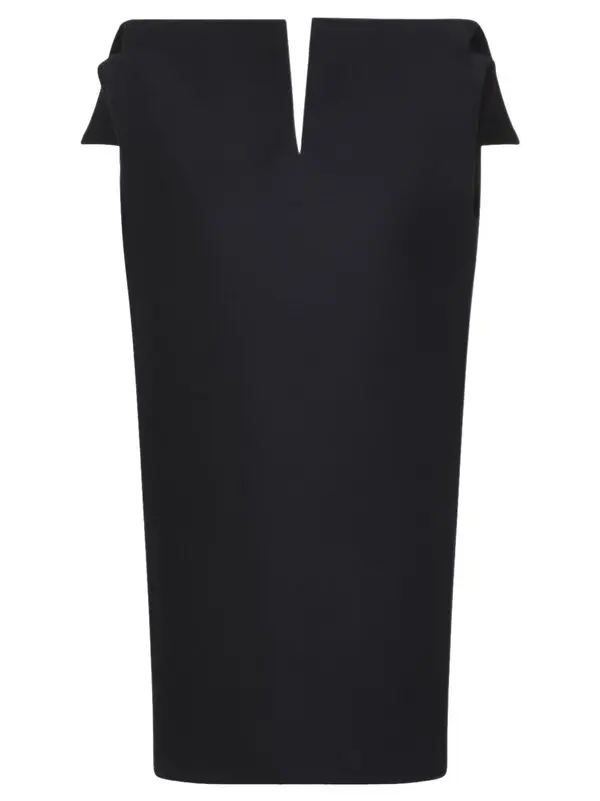 Balenciaga Sleeveless Mini Dress - Black