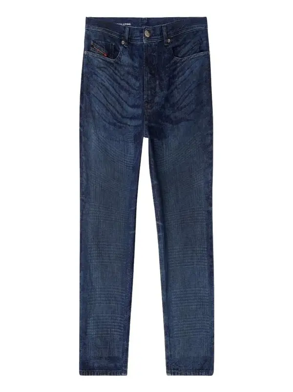 DIESEL® Buttoned Jeans - Dark Blue