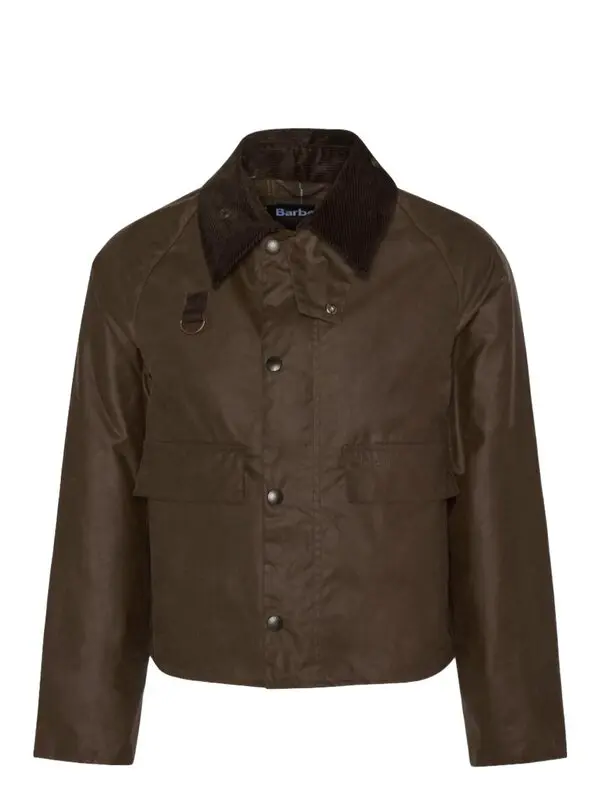 Barbour Spey Slim Waxed Jacket - Beech