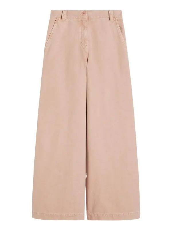 Max Mara Carpenter Wide-leg Trousers - Pink
