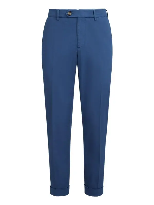 Brunello Cucinelli Mid-rise Tapered-leg Chinos - No