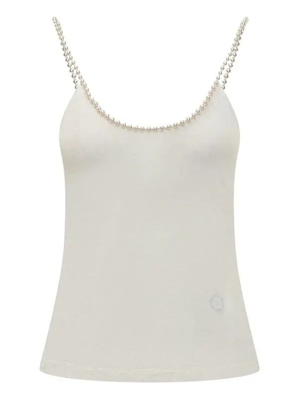 Stella McCartney Embellished Pearl Camisole - Multicolor