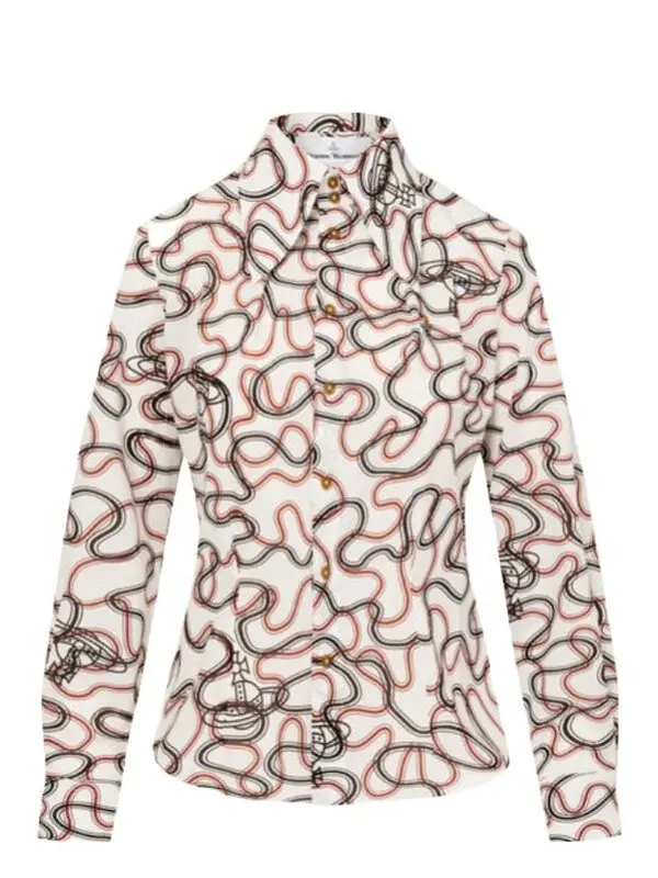 VIVIENNE WESTWOOD Violin Tuxedo Shirt - Multicolor