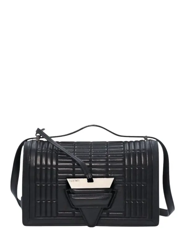 Loewe Flap Shoulder Bag - Black