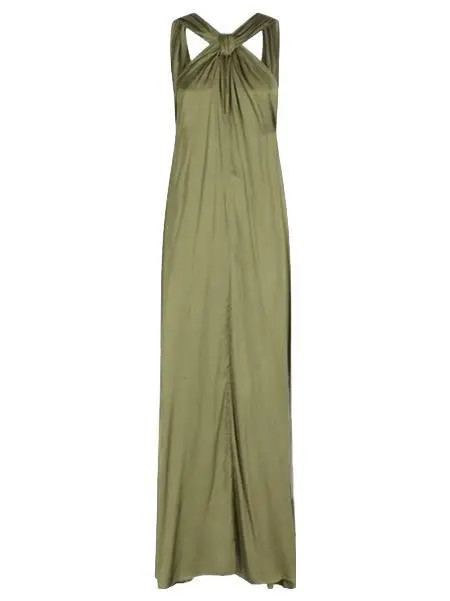 Essentiel Antwerp Jaycee Halterneck Maxi Dress - Green