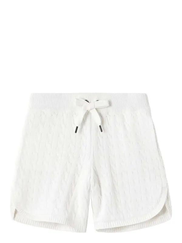 Brunello Cucinelli Drawcord Waist Shorts - Off White
