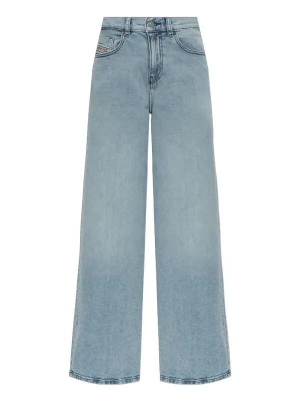 DIESEL® 1978 D-akemi Wide Leg Jeans - Blue