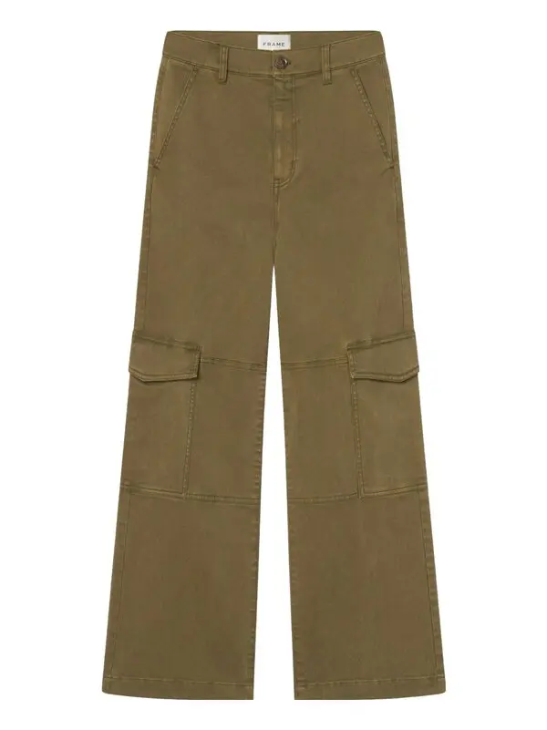 FRAME Twill Cargo Trousers - 001wpa341-cape