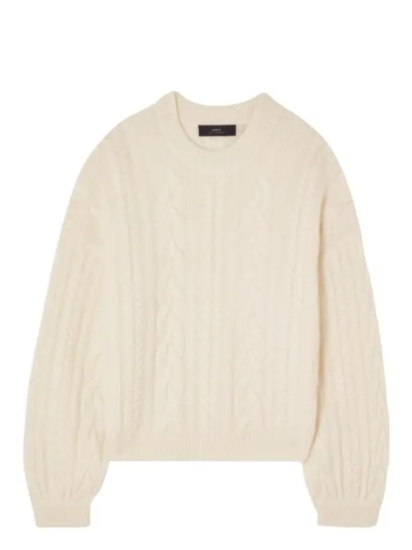Arch4 Marina Cable-knit Sweater - Ivory