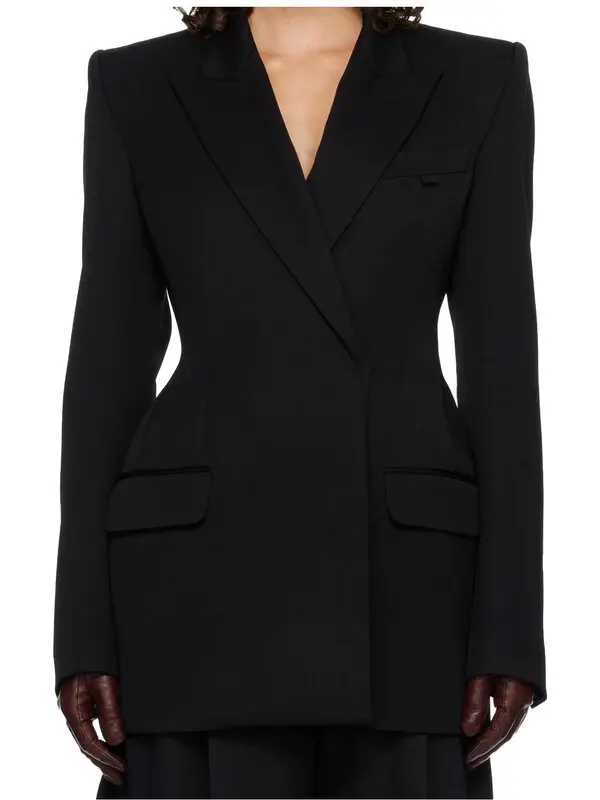 MUGLER Hourglass Jacket - Black