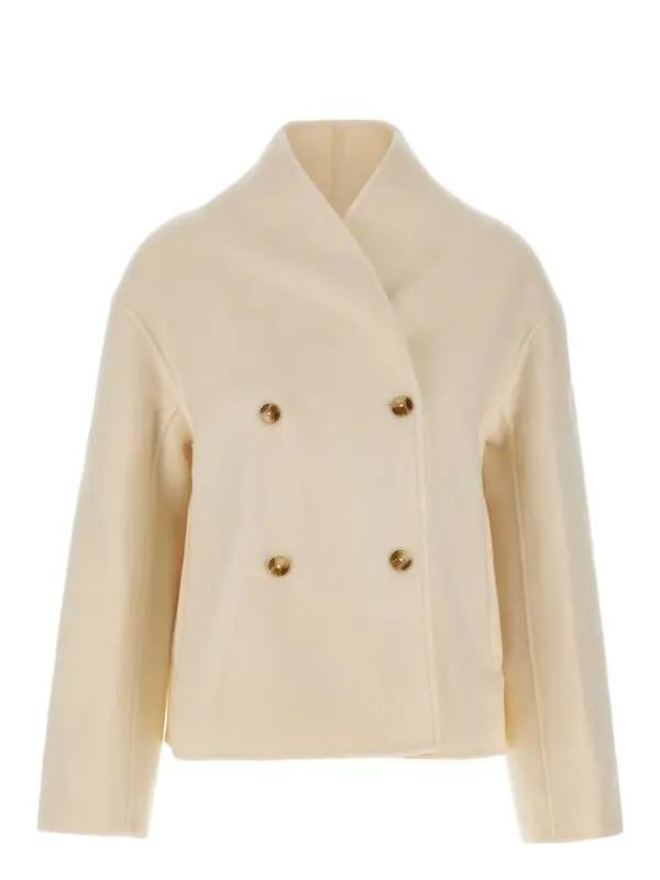 Loulou De Saison Meyer Double-breasted Coat - Nude