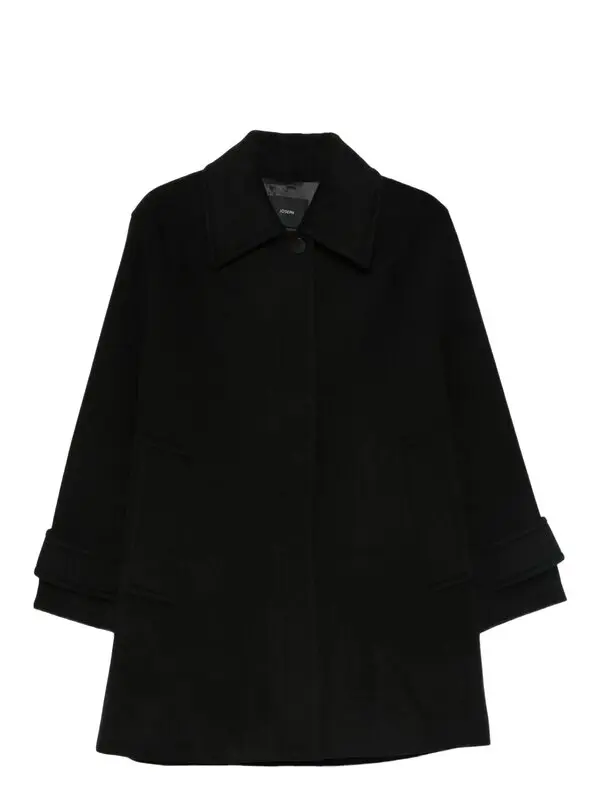 JOSEPH Single-breasted Coat - Black