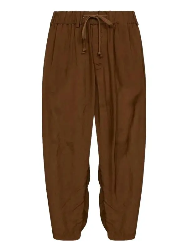 UMA WANG Pigiama Pants - Mustard Brown