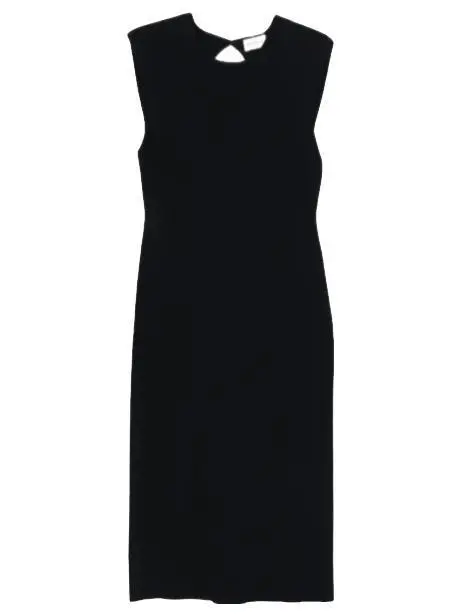 P.a.r.o.s.h Midi Dress With Cut-out Detail - Black