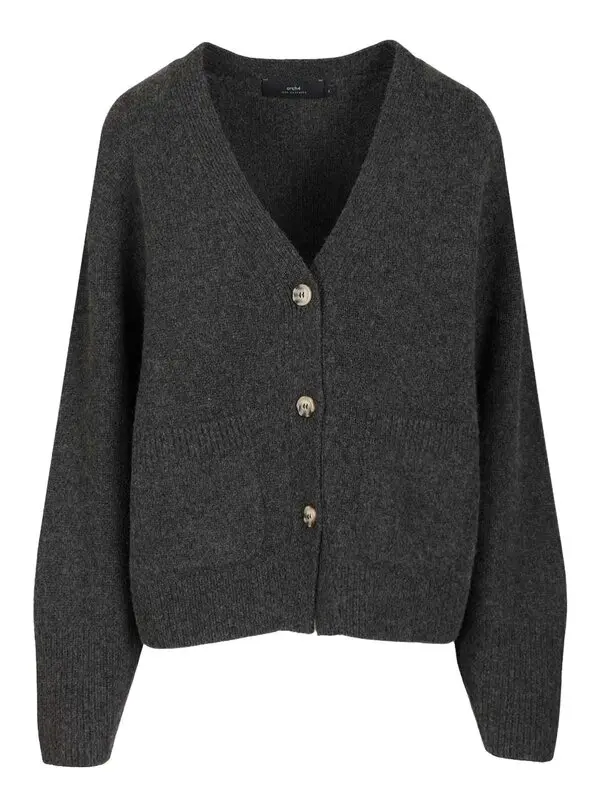 Arch4 Janelle V-neck Cardigan - Granite Ash
