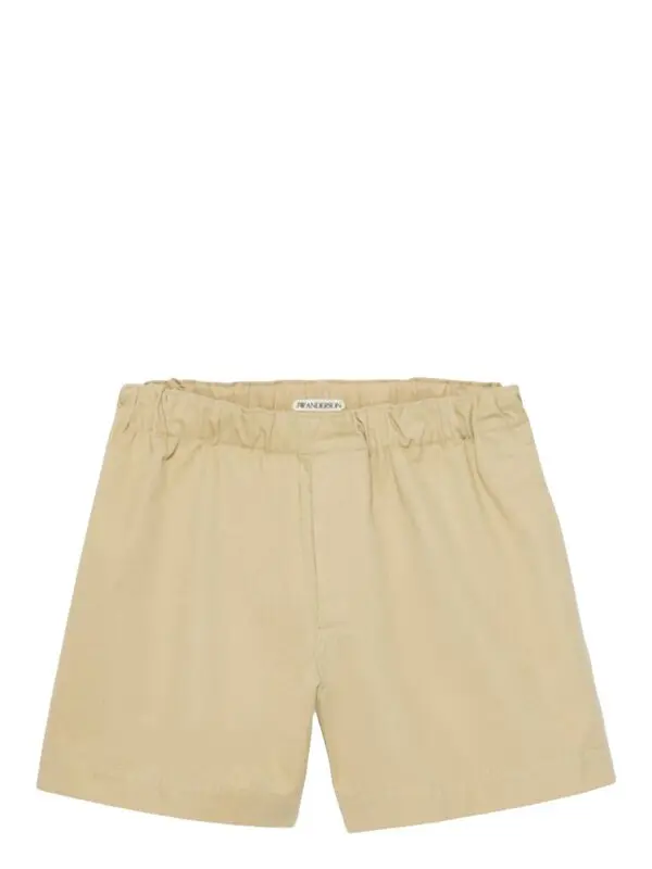 J.W.ANDERSON Elastic Waist Shorts - Light Brown