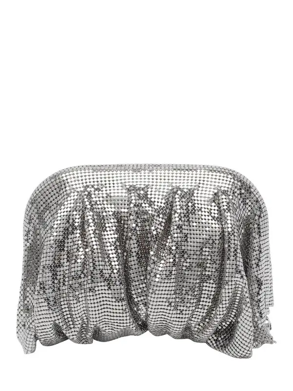 Benedetta Bruzziches Venus La Petite Crystal Clutch Bag - Gray