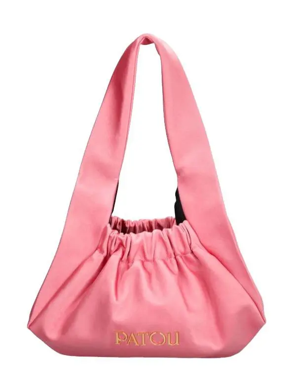 PATOU Pm Hobo Satin Bag - Pink