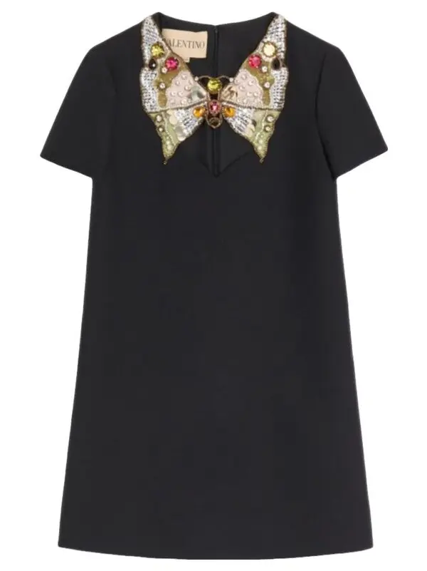 Valentino Garavani Embellished Butterfly Bow Dress - No